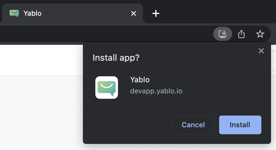 Install the Yablo desktop app – Yablo