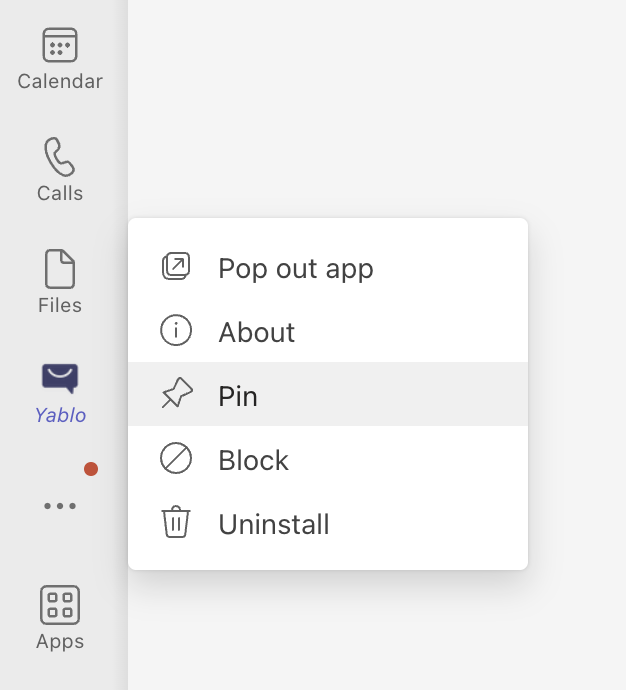 Add Yablo to Microsoft Teams – Yablo